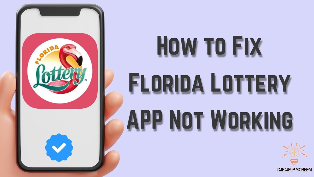How to Fix Florida Lottery App Not Working : Multiple Solutions! (Apple ...