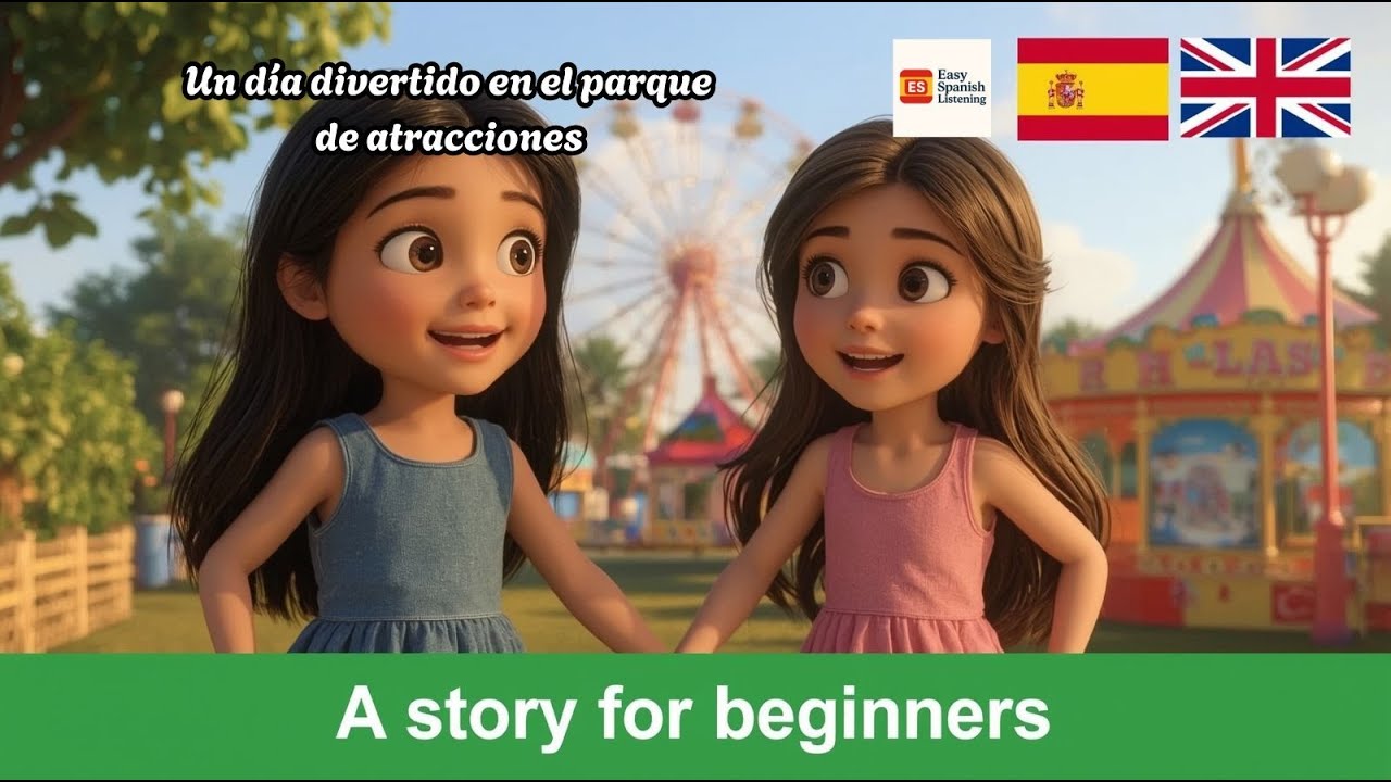 LEARN SPANISH with Simple Story for beginners (A1-A2) – A Fun Day at ...