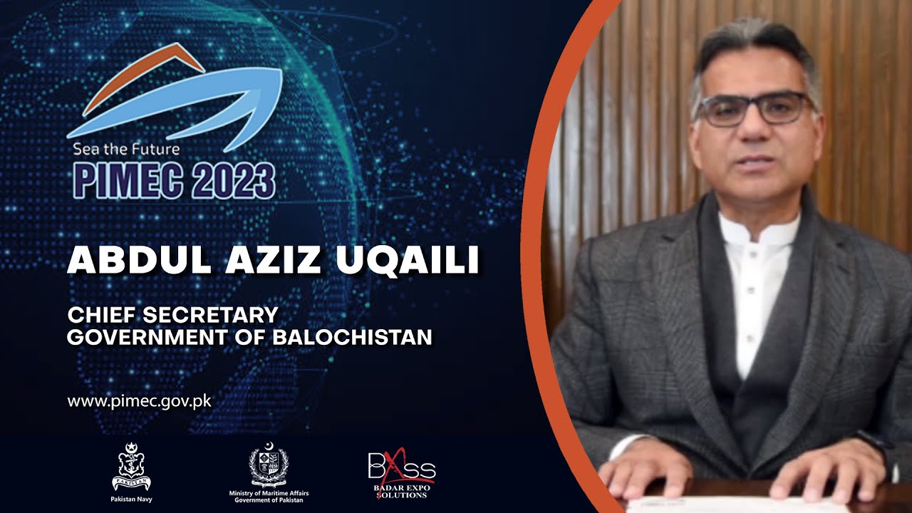 A message by Abdul Aziz Uqaili - Chief Secretary - Government of ...