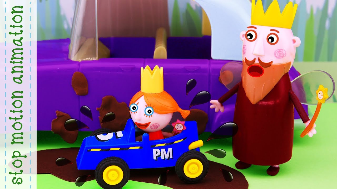 Daisy and Poppy are having fun. Ben and holly's little kingdom stop ...