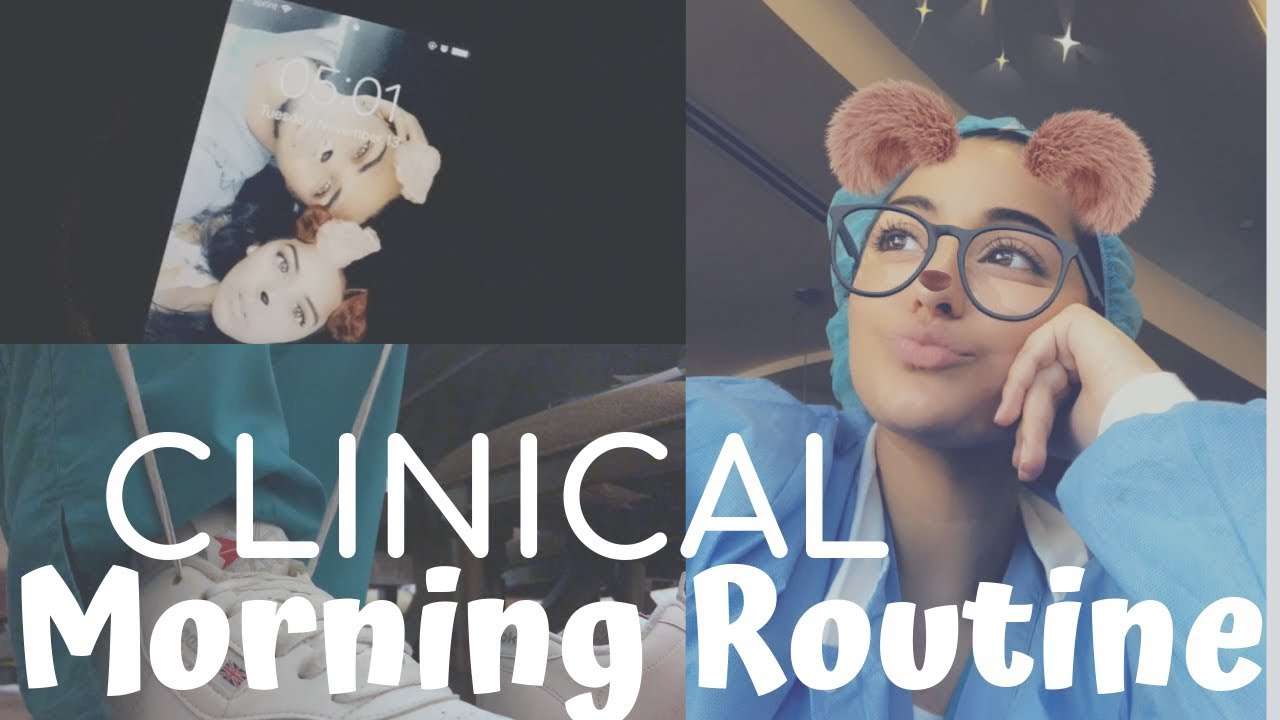 Day in the life of a Nursing Student | CLINICAL Morning Routine - YouTube