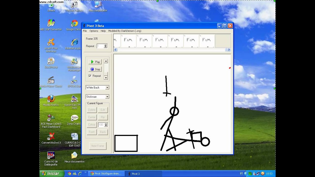 Animação Pivot (o Virus animado) - YouTube