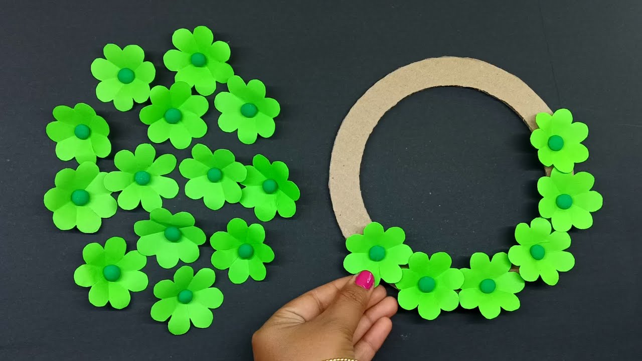 Beautiful and Easy Paper Wall Hanging /Paper Wall Hanging Ideas/Unique ...