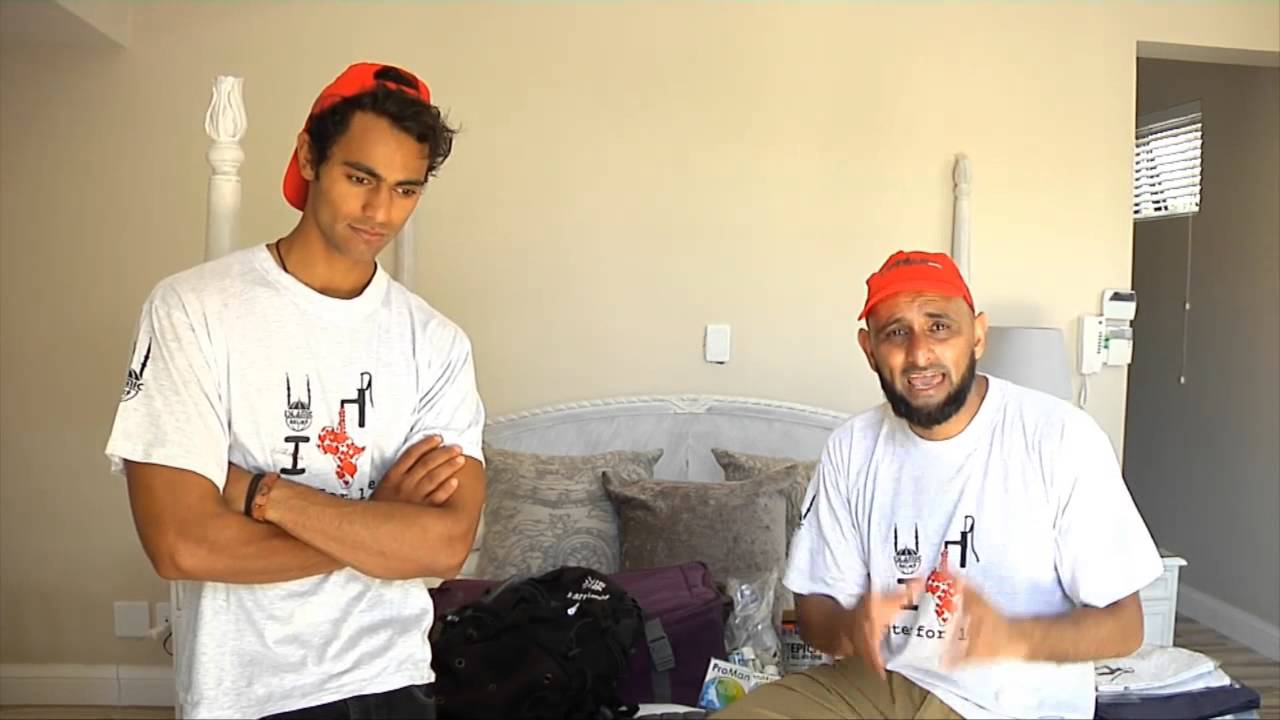 Zain & Rashid Bhikha Cycle Challenge Last Ride & Departure - YouTube