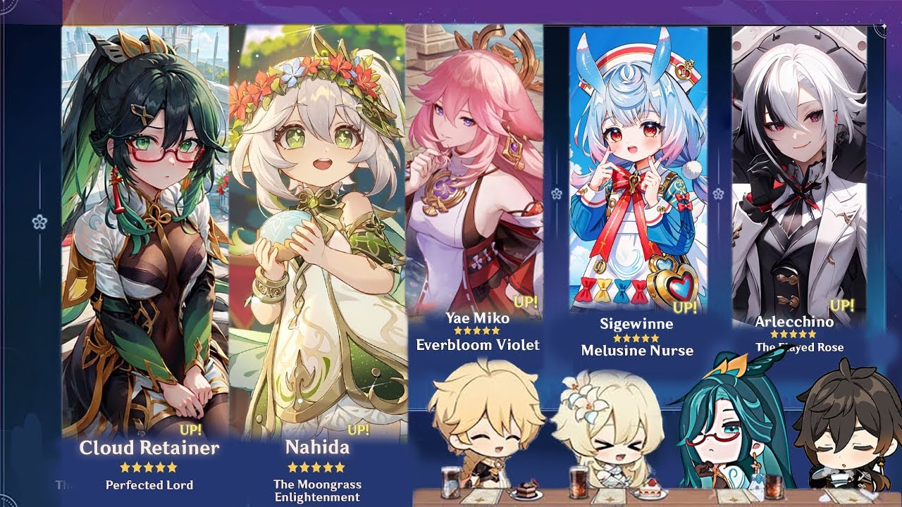 FREE 5 STAR IN 4.4!! NEW ANNIVERSARY HOPES & DOUBLE RERUN BANNERS ...