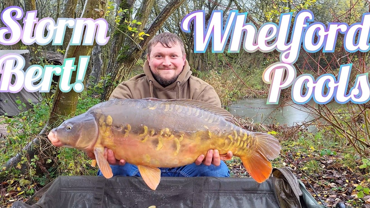 Fishing Whelford Pools Carpswolds in Storm Bert!! - YouTube