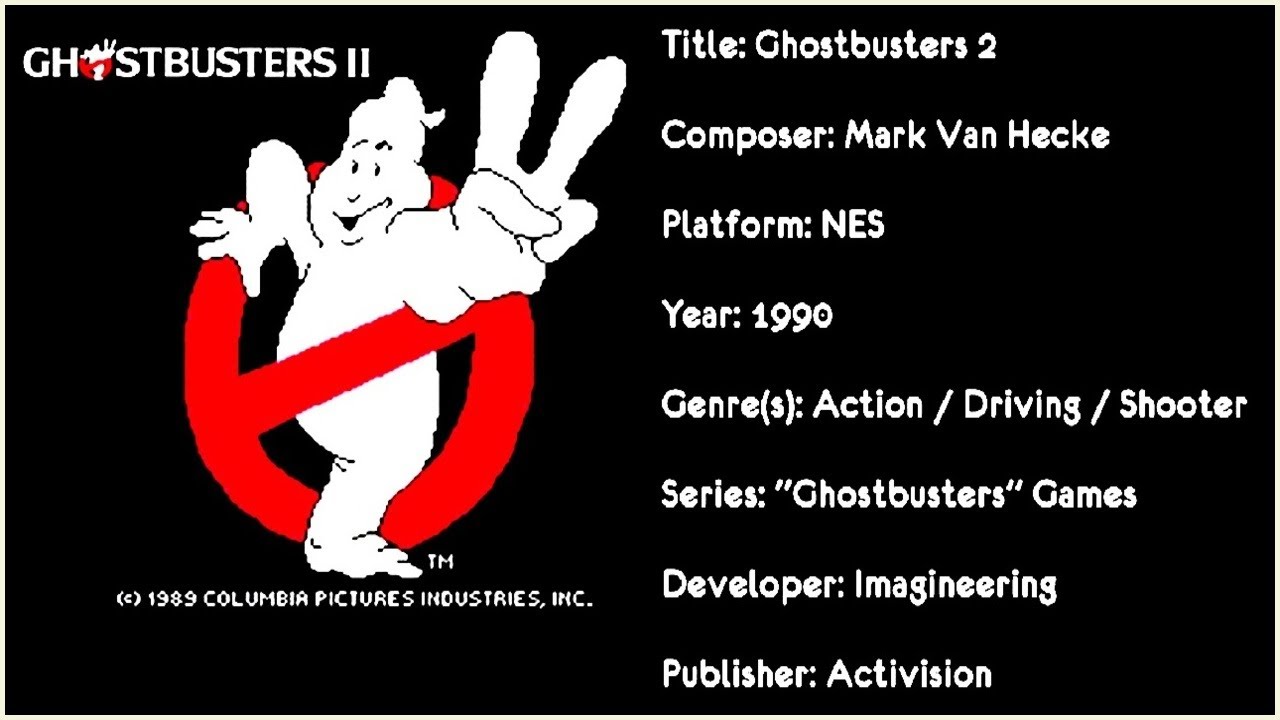 Ghostbusters 2 (NES) [Soundtrack in QUAD HD & 320 KBPS] - YouTube