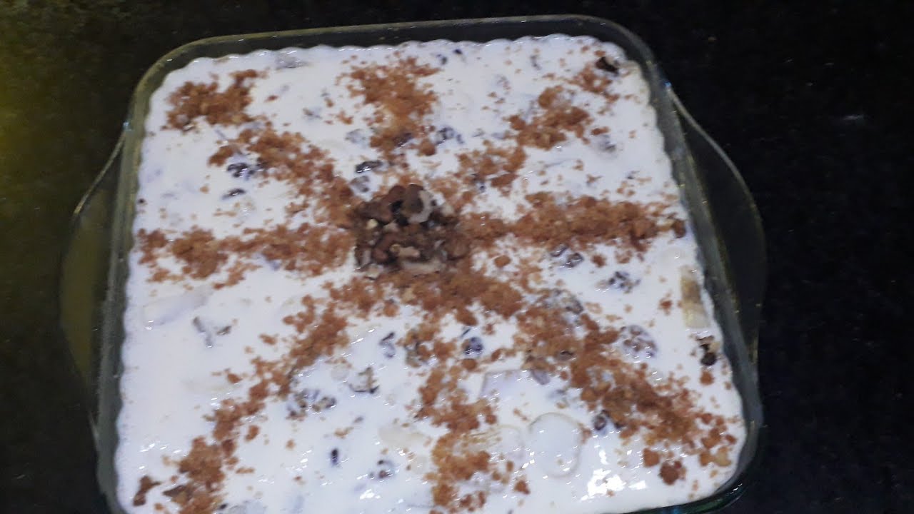 Heavenly delight dessert recipe cook with beenish - YouTube