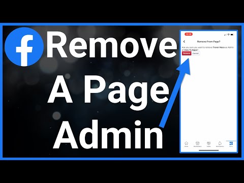 How To Remove Admin From Facebook Page - YouTube