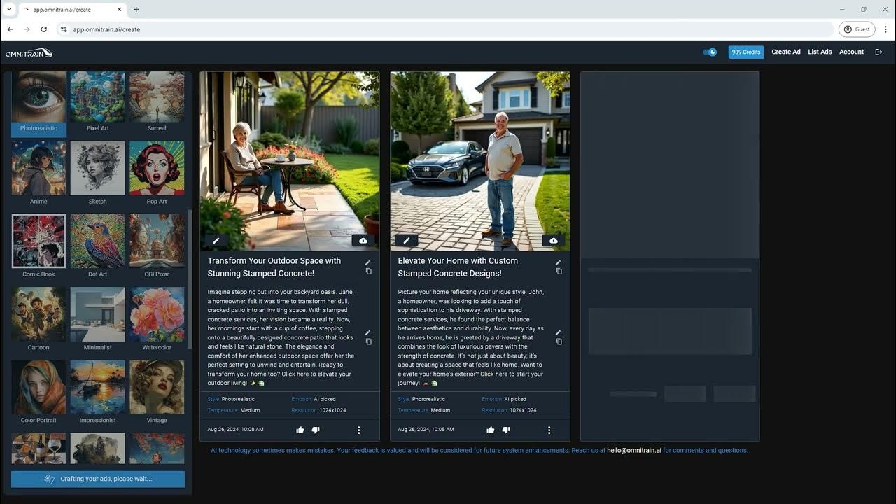 How To Make Realistic Ads With AI Using Omnitrain.ai - YouTube
