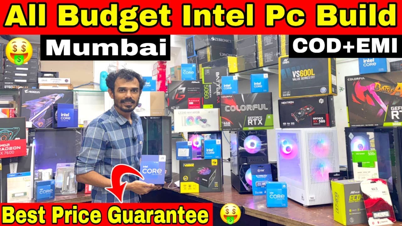 All Budget Intel Pc Build In Mumbai | 20k to 1 lakh Pc Build lamington ...
