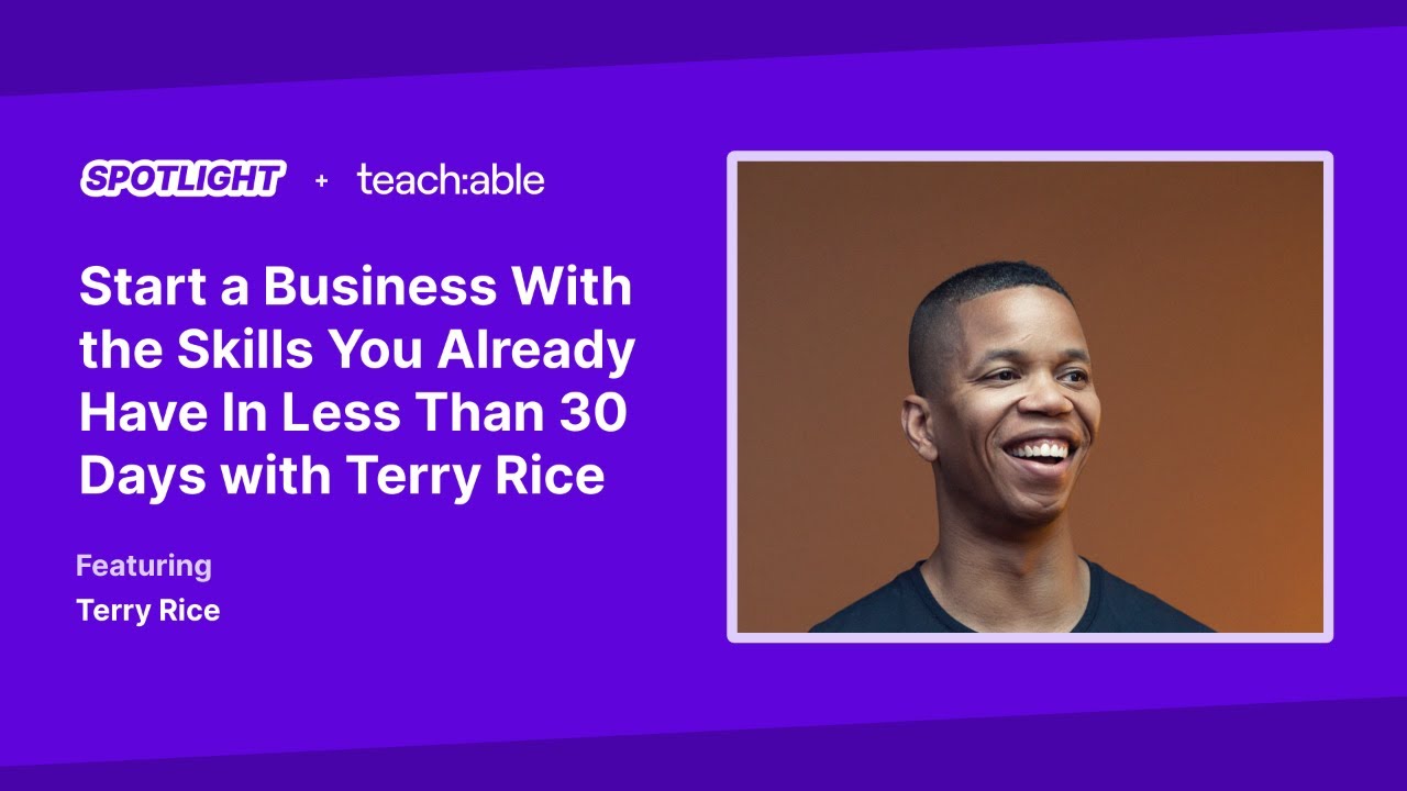 Start a Business With the Skills You Already Have In Less Than 30 Days ...