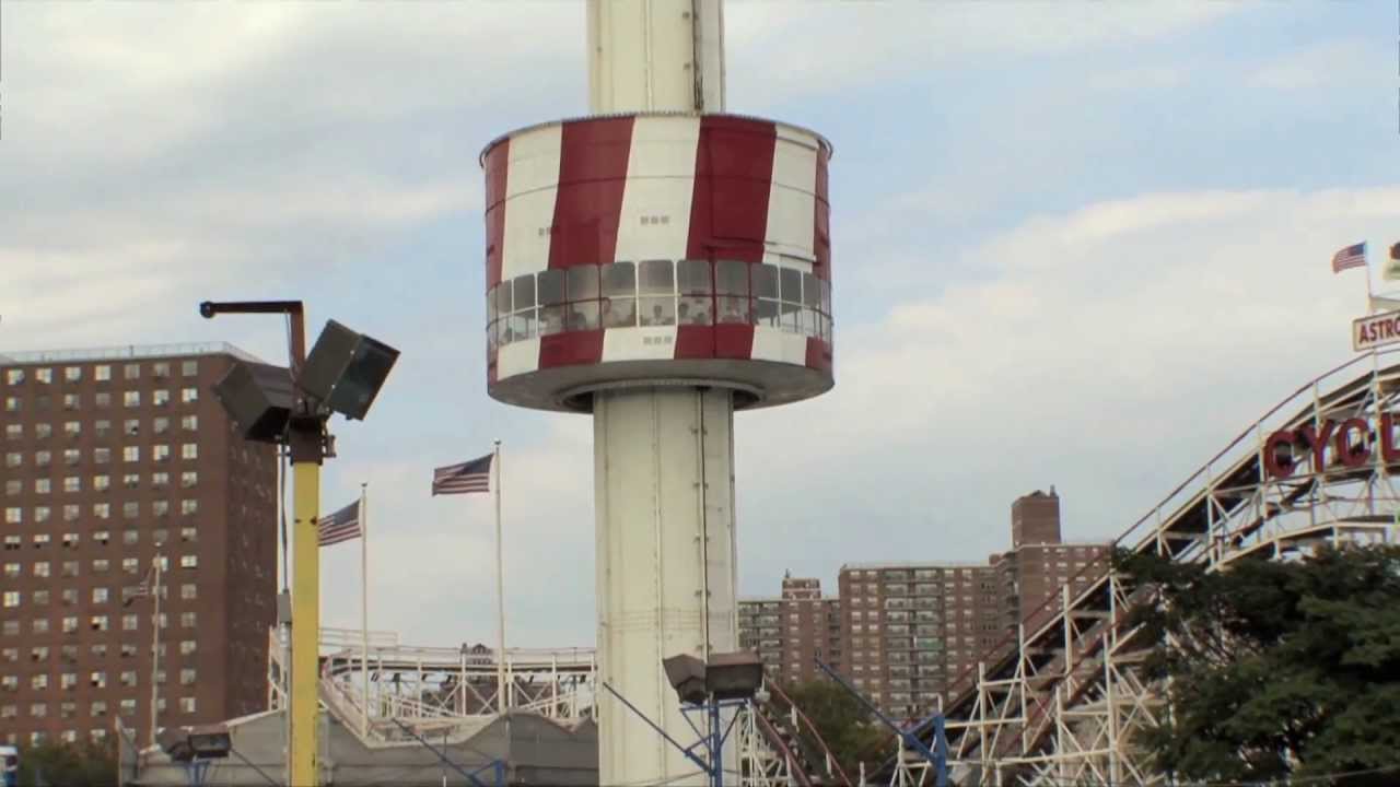 The Astrotower of Coney Island - YouTube