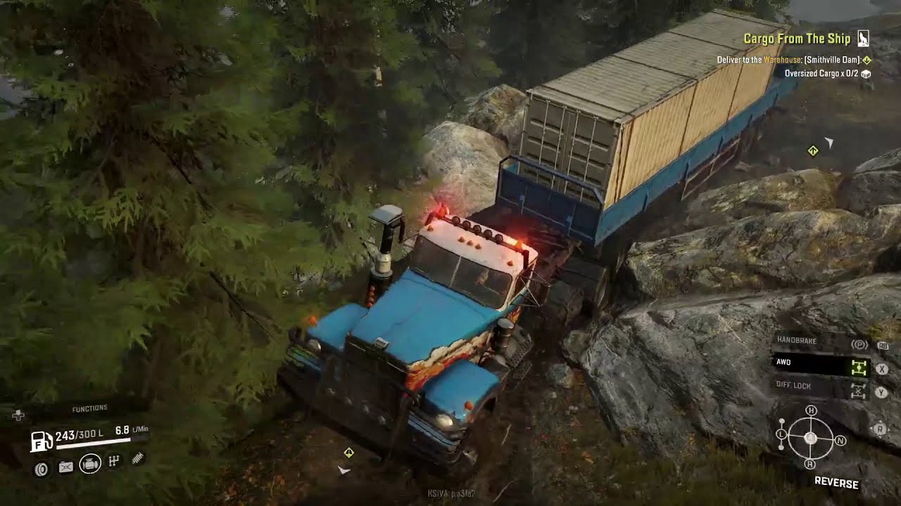SnowRunner: Cargo From A Ship.... - YouTube