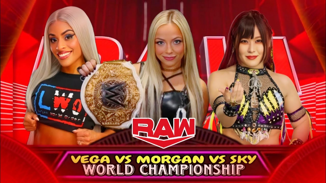 Liv Morgan vs Zelina Vega vs Iyo Sky Women's World Championship Full ...