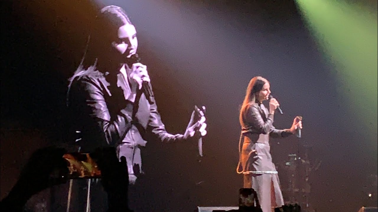 norman f*cking rockwell | lana del rey - NFR tour (live in nashville ...