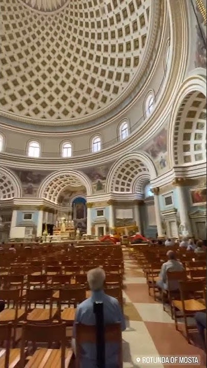 My visit to the Rotunda of Mosta in Mosta, Malta 🇲🇹 Site of WWII unexploded German bomb miracle ...