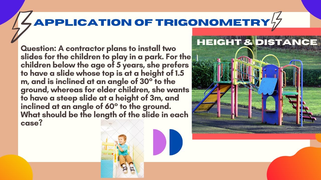 Application of Trigonometry , Height and Distance word problem, - YouTube