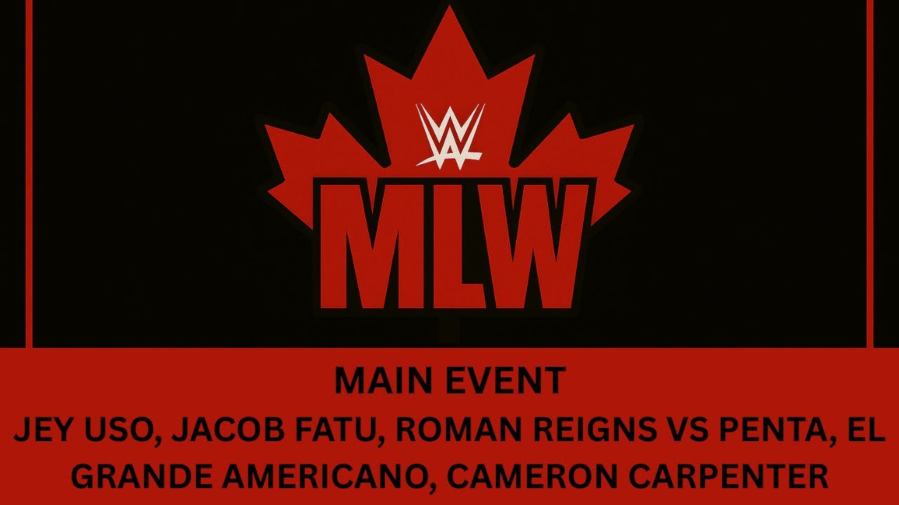 MLW week 3- Jey Uso, Jacob Fatu and Roman Reigns vs Penta, El Grande ...