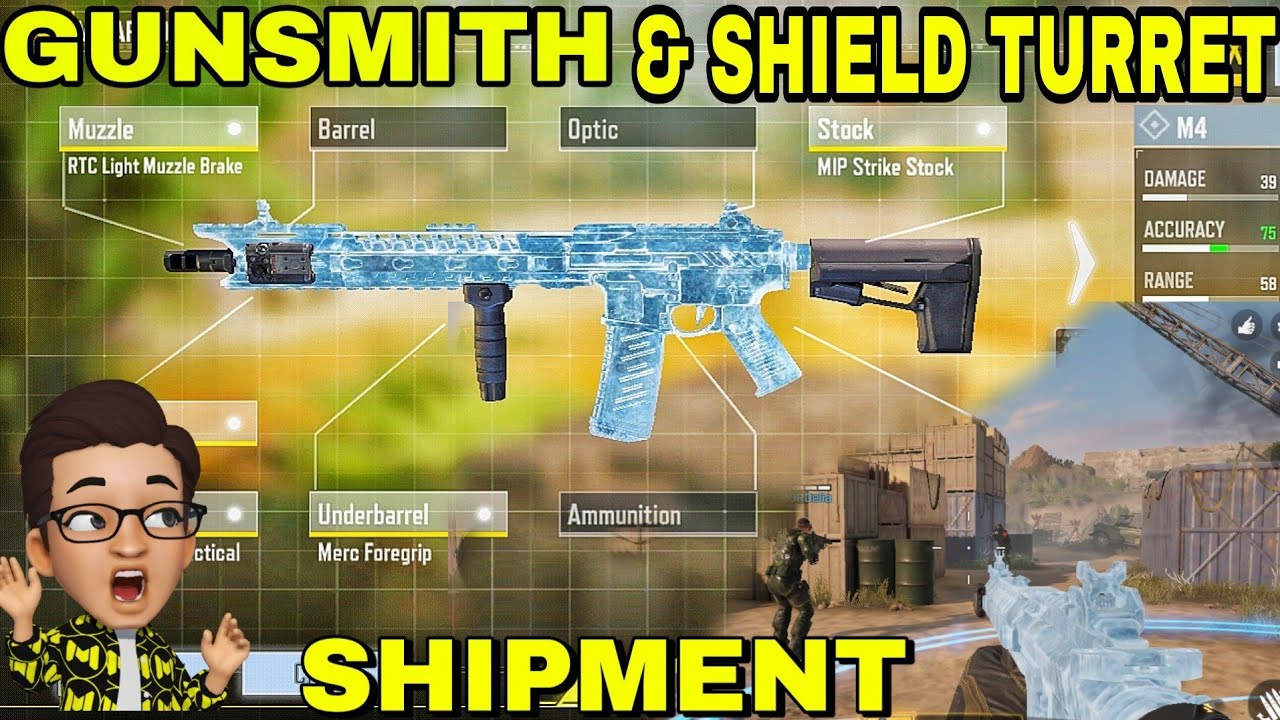CODM: GUNSMITH Tutorial— NEW map *SHIPMENT 1944*— NEW Scorestreak ...