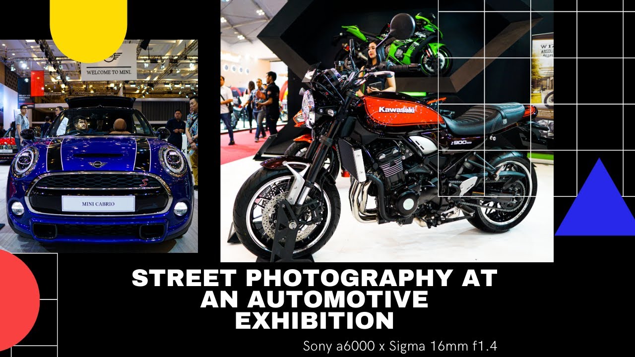 Street photography at an Automotive Exhibition | Sony a6000 camera x ...