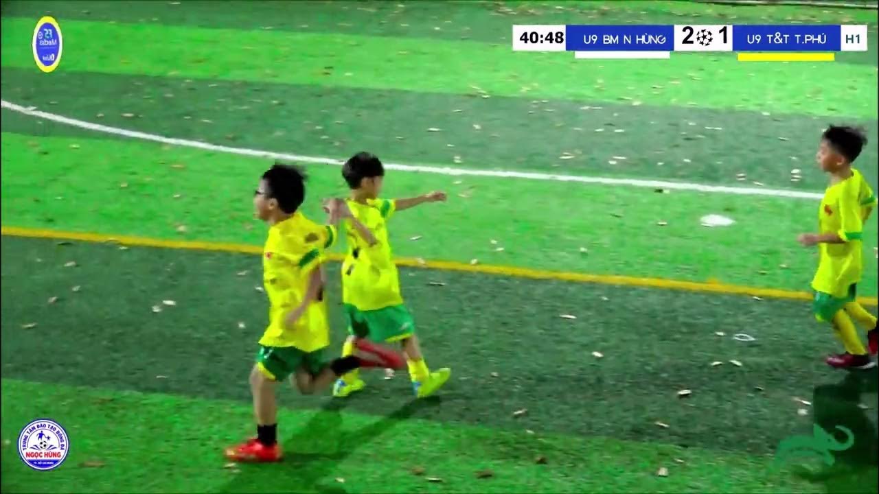 #Highlights: U9 BAN MÊ NGỌC HÙNG FC 🆚 U9 T&T TÂN PHÚ FC ⚽ GIAO HỮU BÓNG ĐÁ SÂN 5 SÀI GÒN - 2024 ...