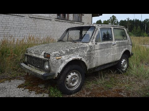Starting Lada Niva After 10 Years + Test Drive