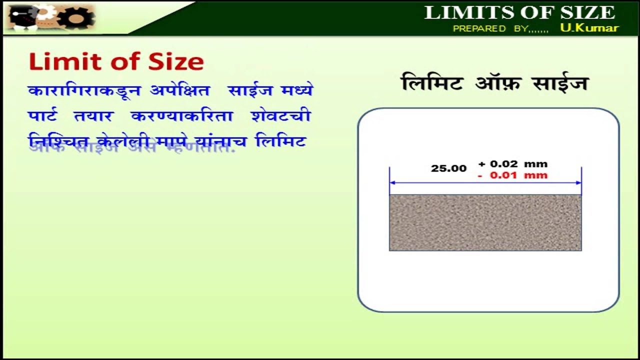 26 What is meant by Limit of Size - YouTube