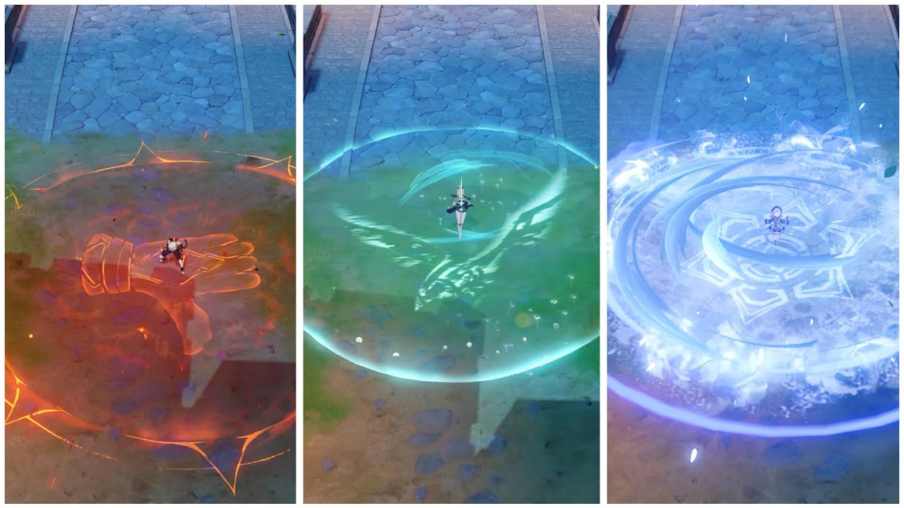 All Elemental Burst - YouTube