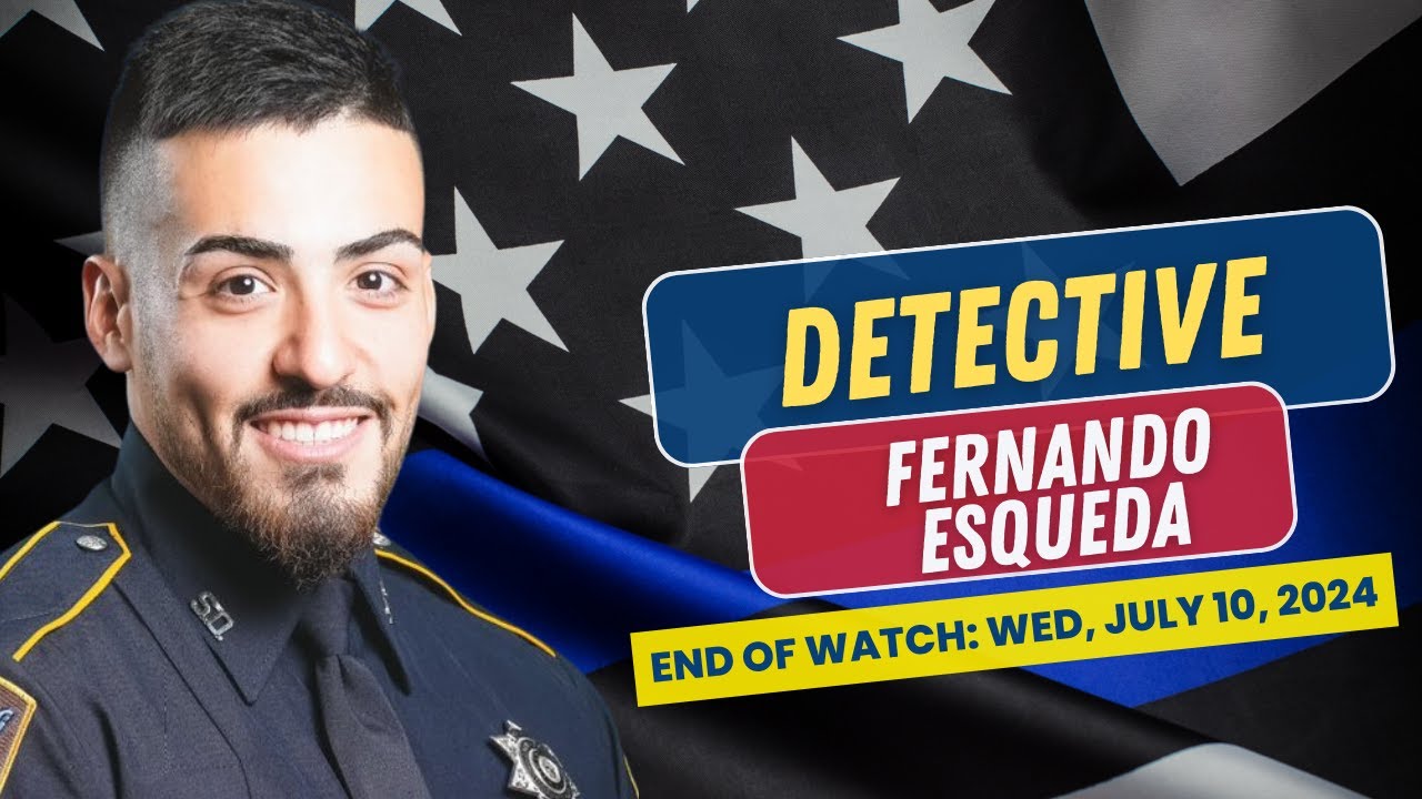 Detective Fernando Esqueda Slain in Ambush: Harris County Sheriff's ...