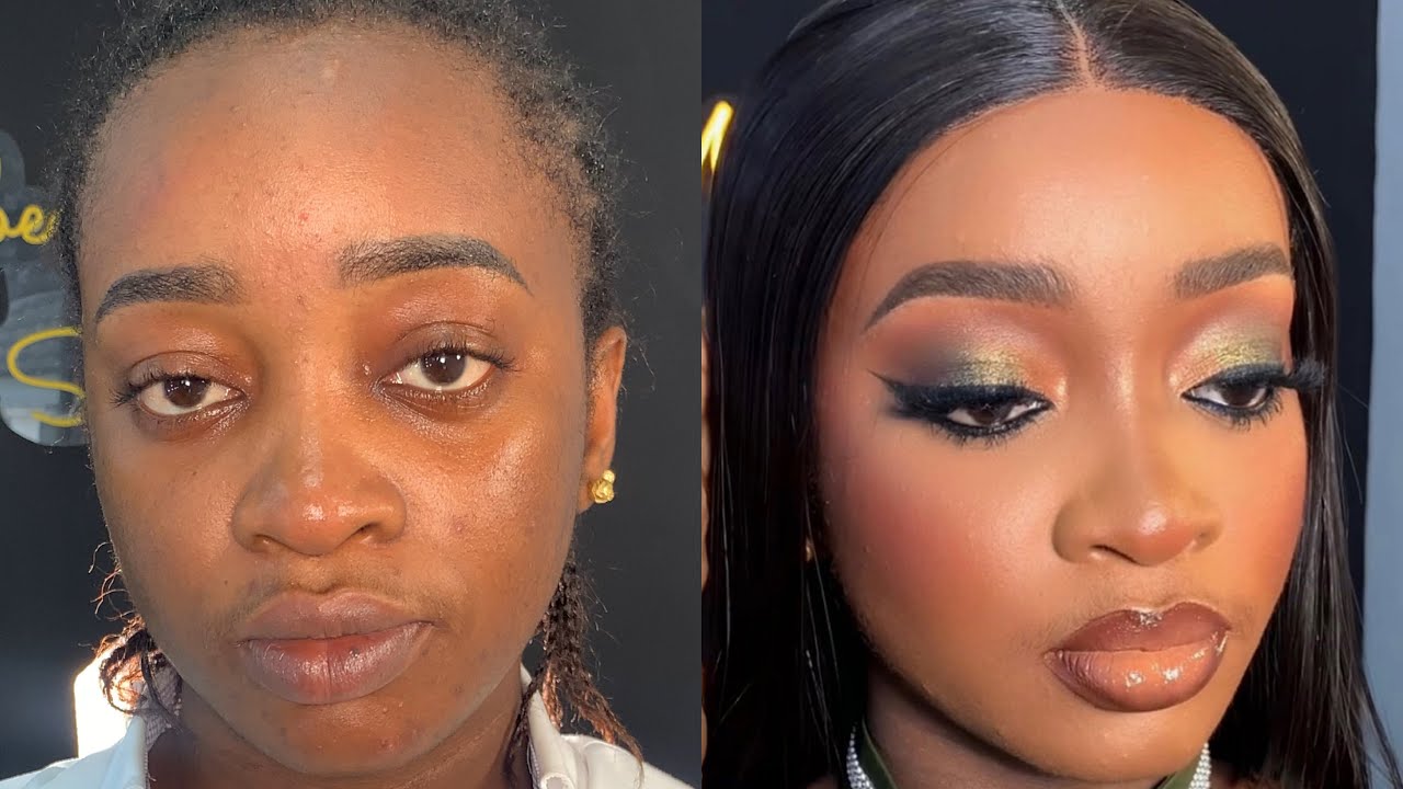 Client Makeup Transformation Tutorial | step by step - YouTube