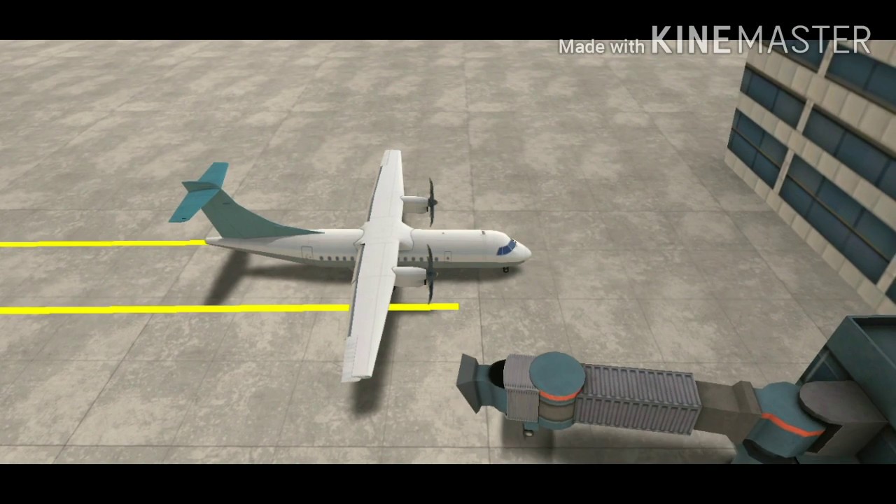 Airline commander/ first time full landing in the game - YouTube