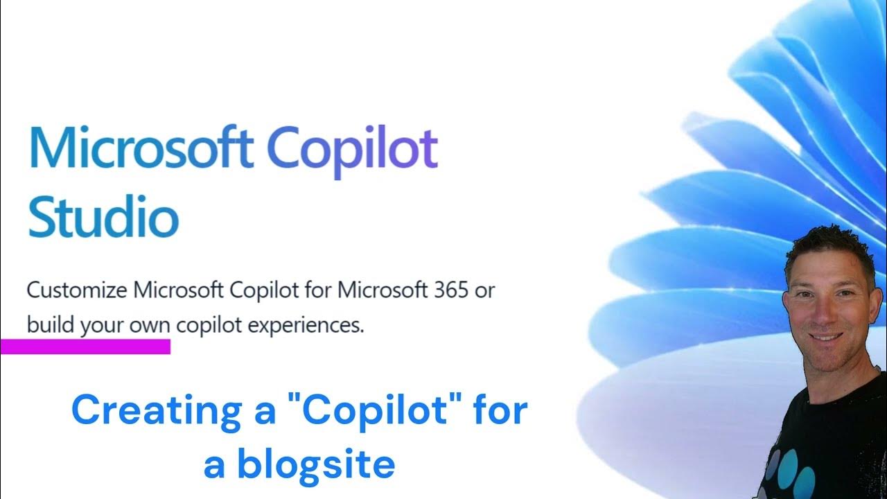 How to use Copilot Studio: Live demo - creating a Copilot for a blog-site. - YouTube