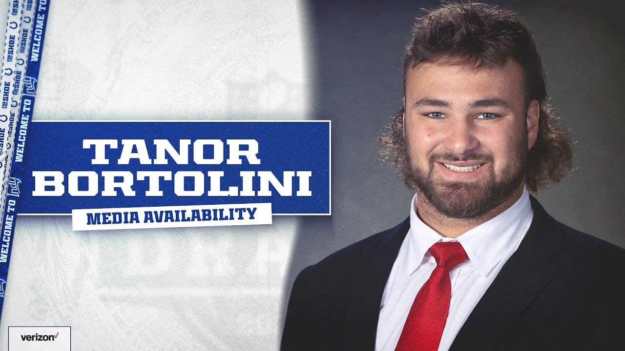 2024 NFL Draft Night 3 | Tanor Bortolini Media Availability - YouTube