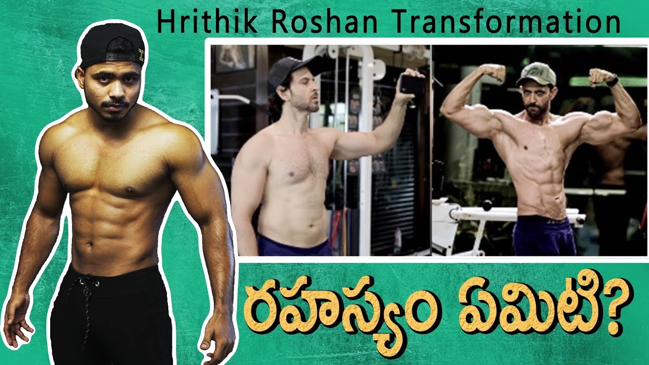 Hrithik Roshan V Shaped Body