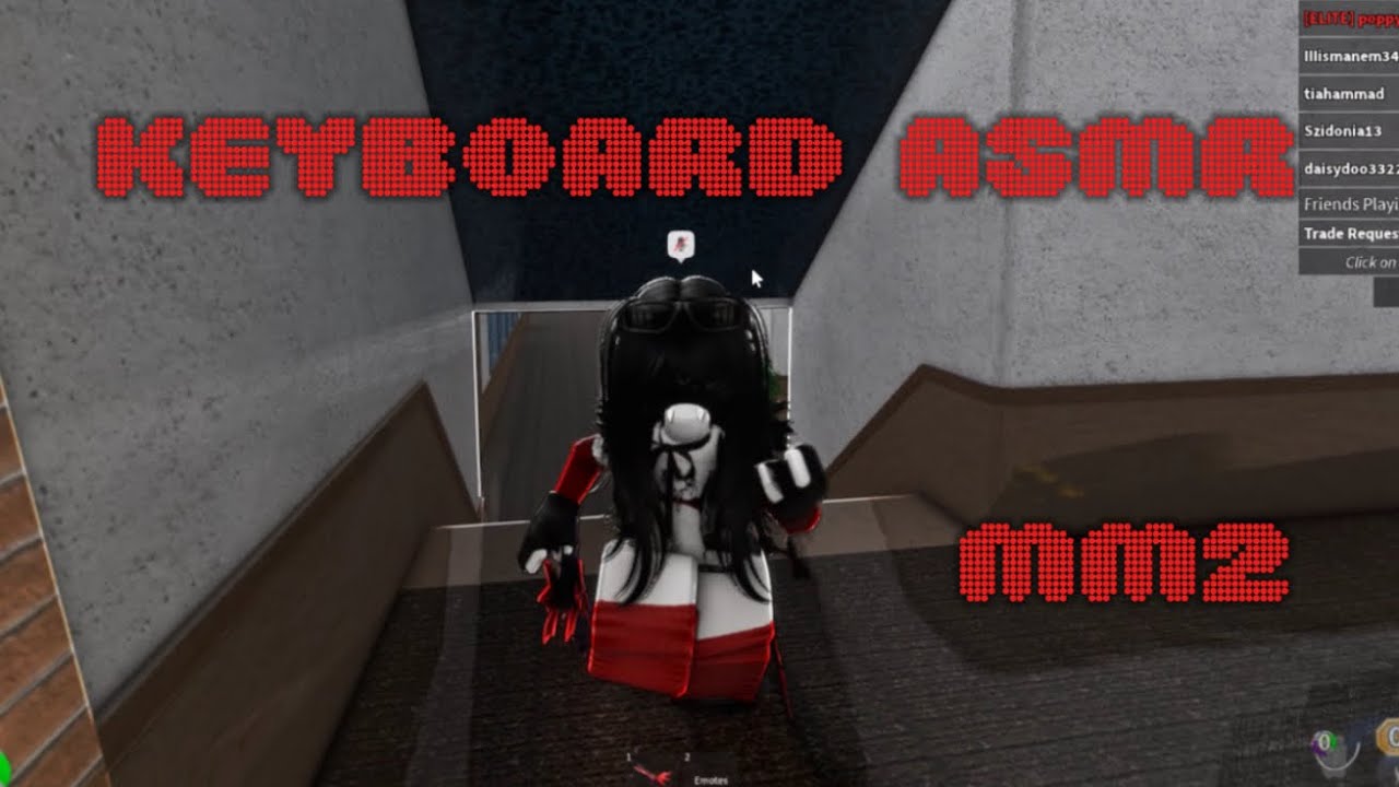 Mm2 Keyboard asmr ,Lofi music [calming music🥀🖍️🍉] - YouTube