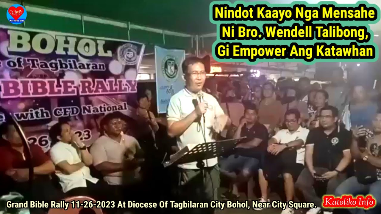 Grand Bible Rally Part 3 | Bro. Wendell Talibong Ug Mga Kaubanan - YouTube