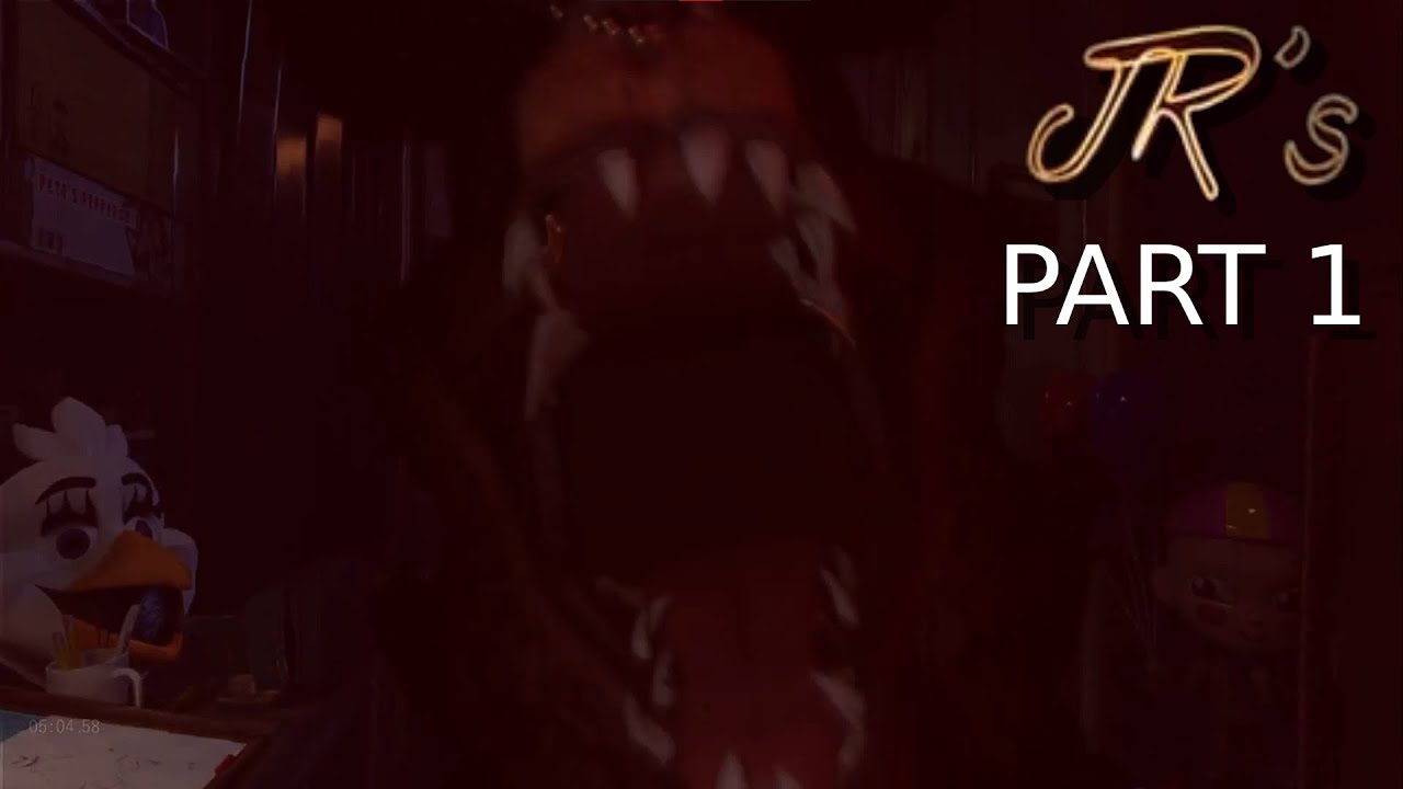 Haunted animatronics are out to get me - Jr's - (PART 1) - YouTube