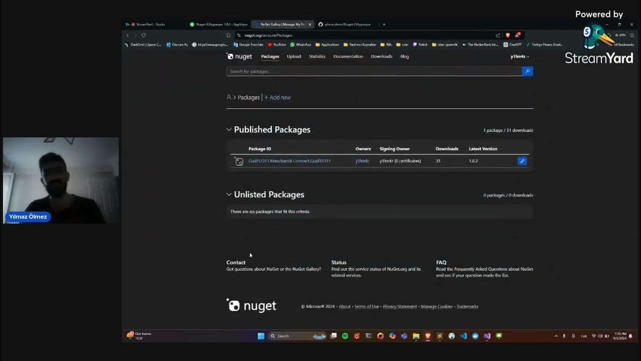 AppVeyor CI ile Otomatik NuGet Paket Yayınlama | CI/CD Pipeline - YouTube