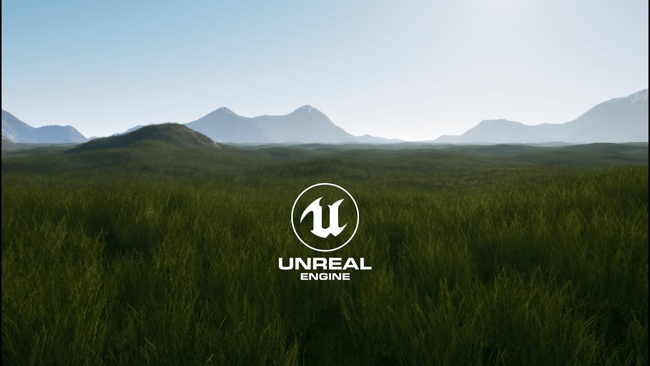 Sneak Peek: Grass Grass Grass Unreal Engine (Not another pack) - YouTube