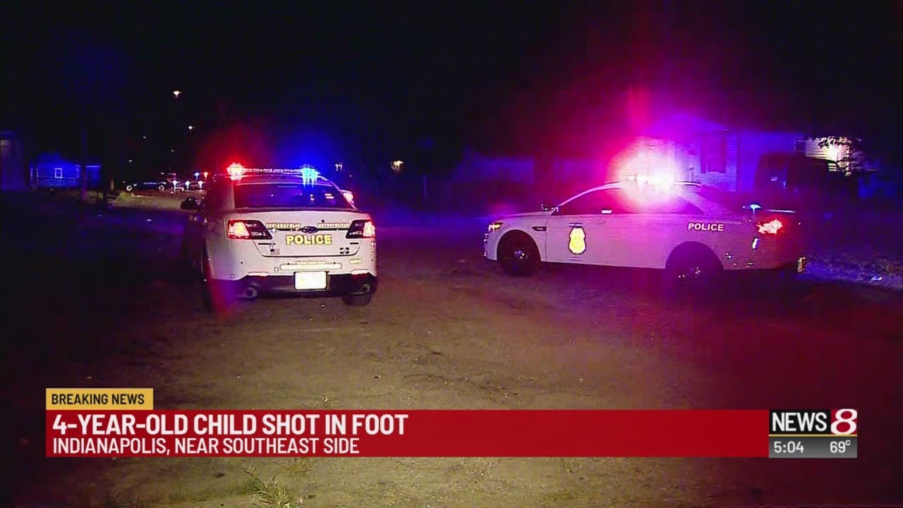 Child taken to hospital after being shot in foot - YouTube