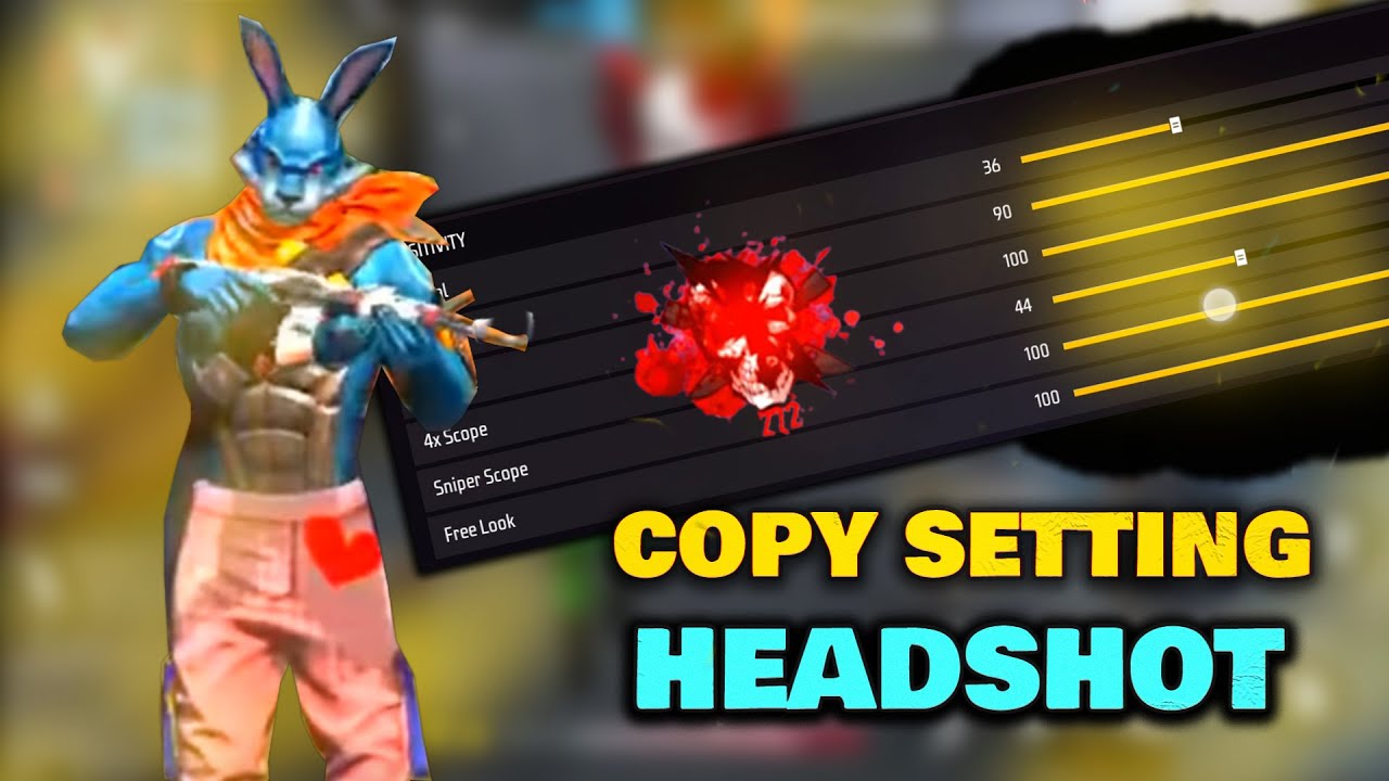 COPY THIS FOR HEADSHOT | Best Sensitivity Setting For You | Best ...