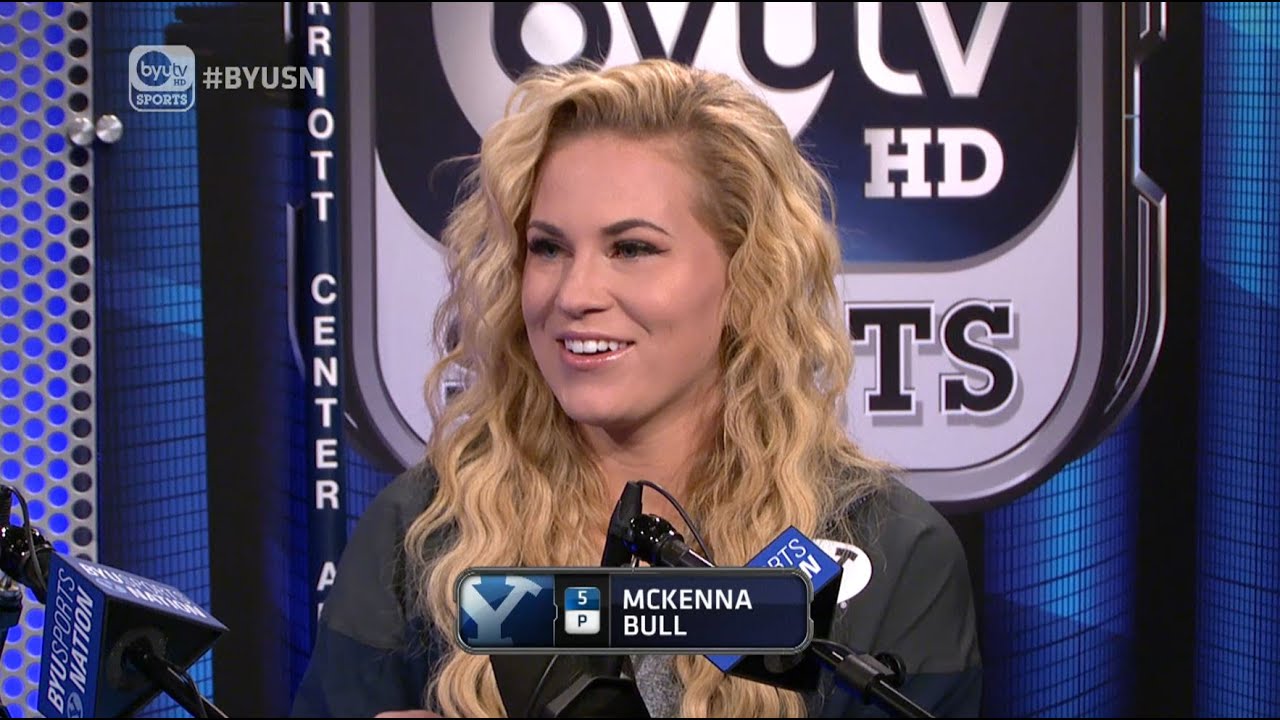 BYUSN: BYU Softball's Ace McKenna Bull Interview 3.22.16 - YouTube