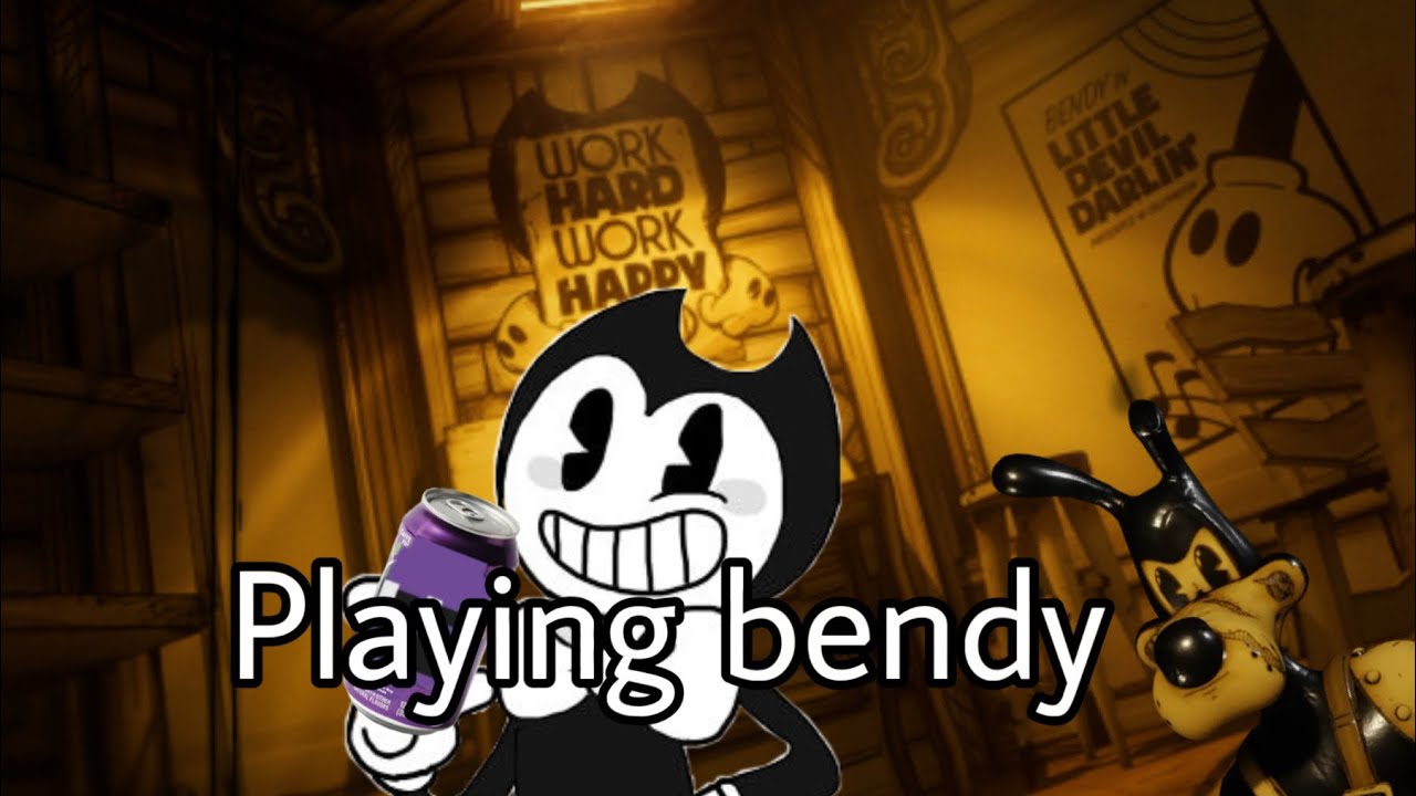 Playing bendy and the ink machine - YouTube