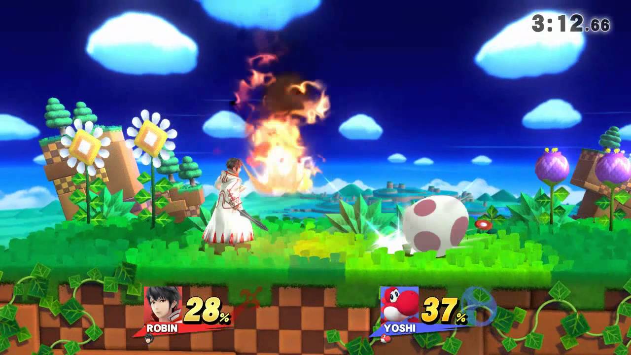 BonBonBunny Plays SSB4 For Glory (Robin) - vs Yoshi - YouTube