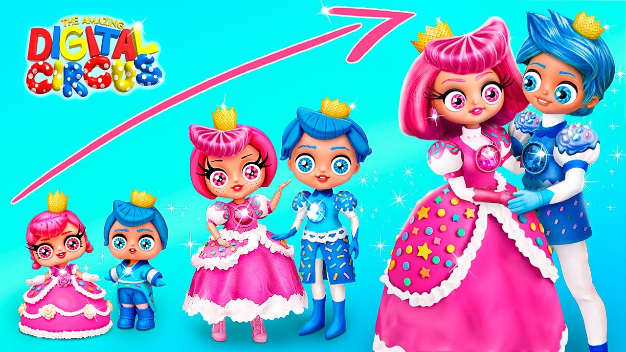 Digital Circus Princess Loolilalu e Candy Prince CRESCENDO! 32 DIYs ...
