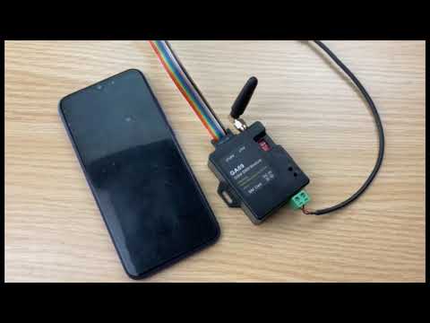 GA09 GSM Alarm box with eight alarm input - YouTube