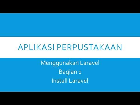 1 Install Laravel - YouTube