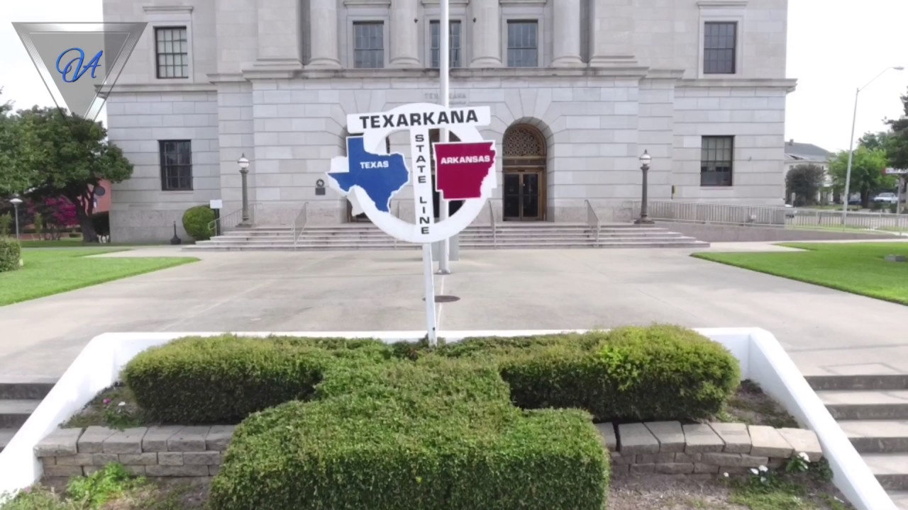 State line post office Texarkana TX/AR - YouTube