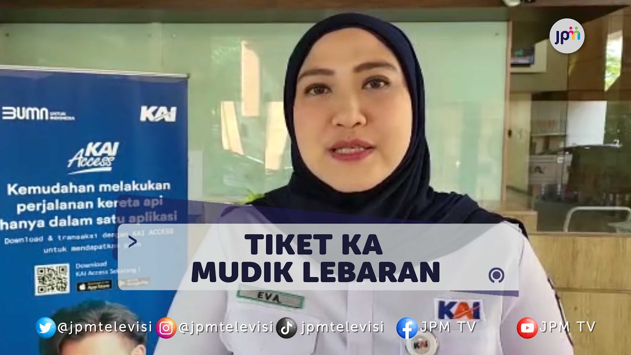 3 5 Juta Tiket Mudik Lebaran Sudah Bisa Dipesan YouTube